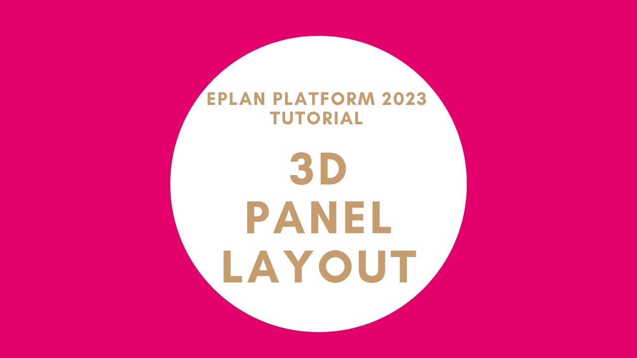 3D Panel Layout | EPLAN 2023 - YouTube