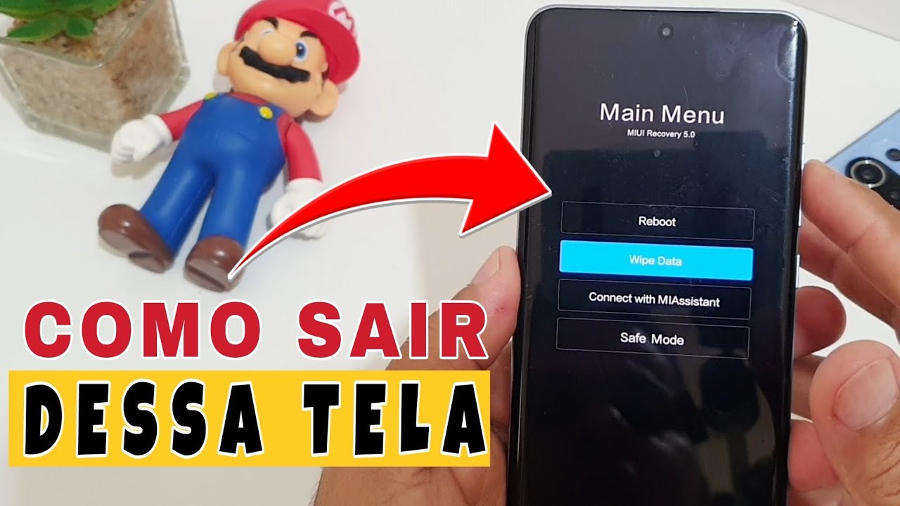 Como sair da Tela MAIN MENU Celular XIAOMI |Muito Fácil - YouTube