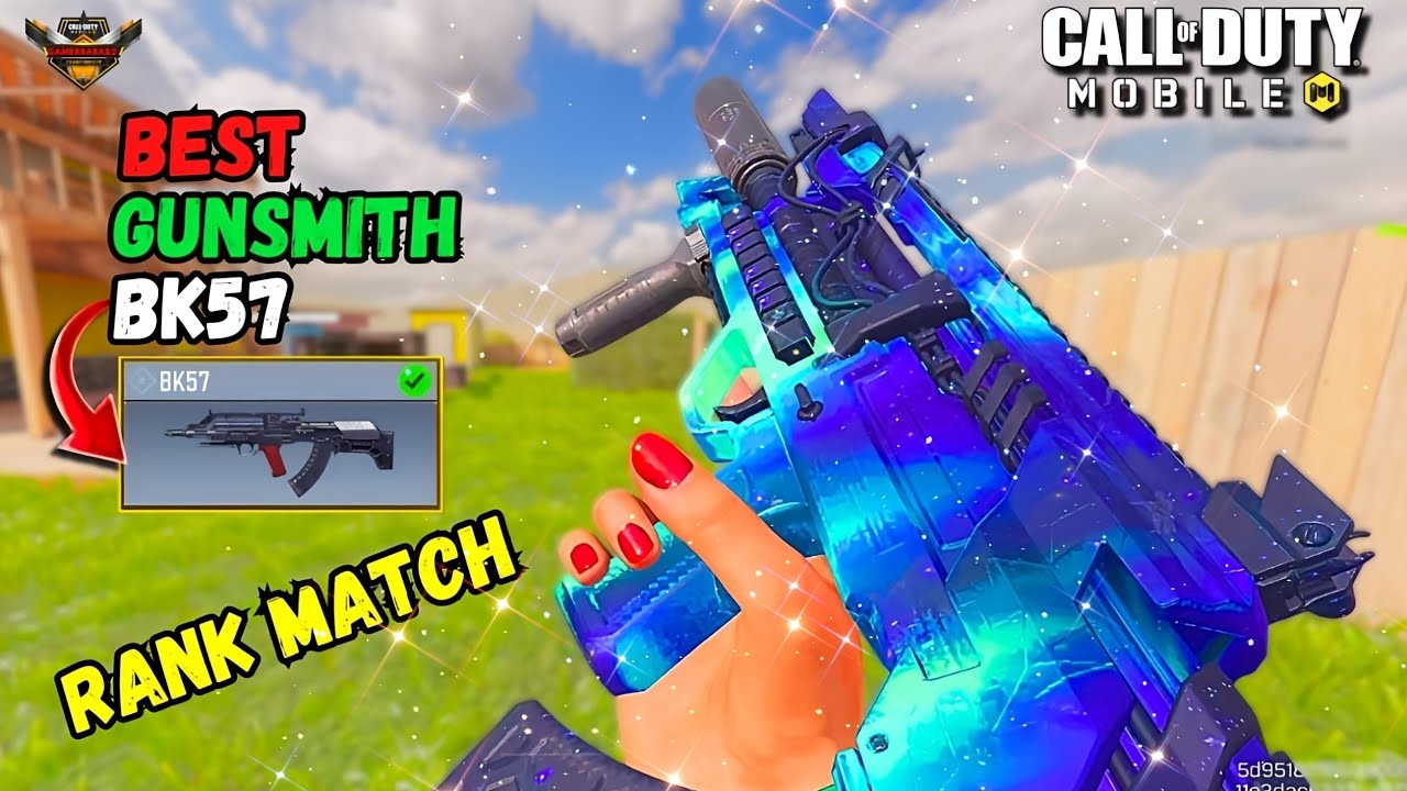 BK57 Best Gunsmith // Ranked Match // What is The Best Loadout in Call ...