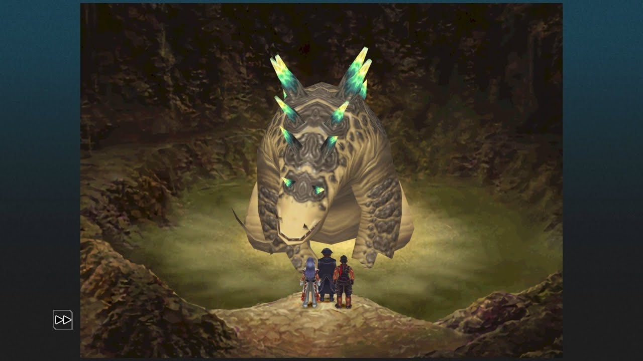 Chrono Cross Remaster- Boss Fight Earth Dragon - YouTube
