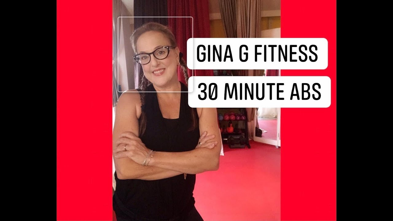 Gina G Fitness 30 minute AB Workout. - YouTube