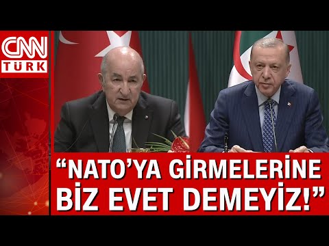 Cumhurbaşkanı Erdoğan'dan İsveç ve Finlandiya için çok net mesaj: \