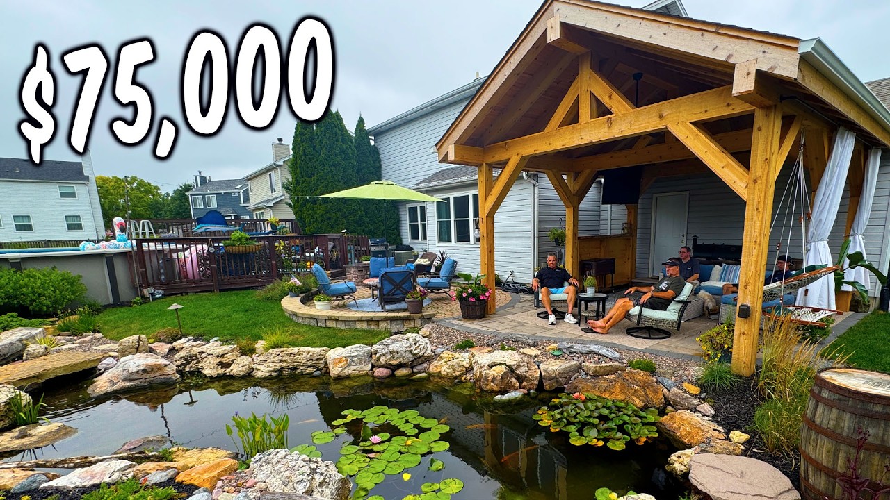 AMAZING Pond, started with Fountain - YouTube