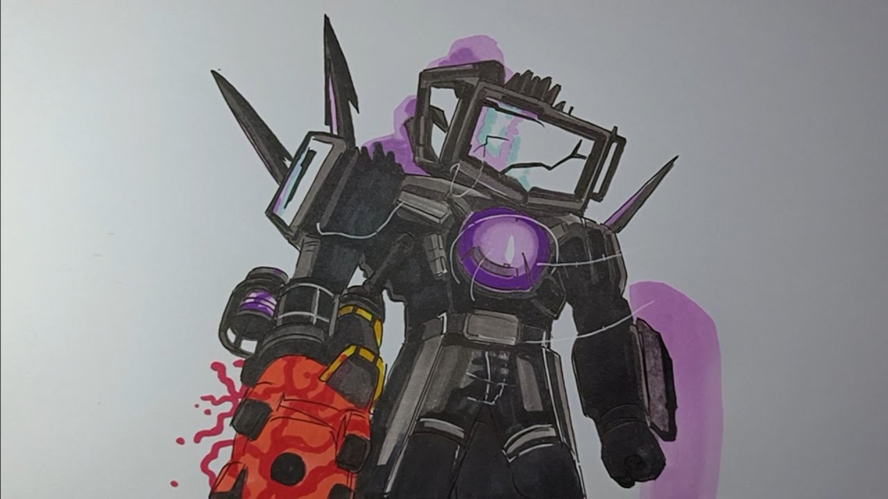 Skibidi Toilet 77 Part 4 Cách Vẽ Titan TV Man Broken Update - YouTube