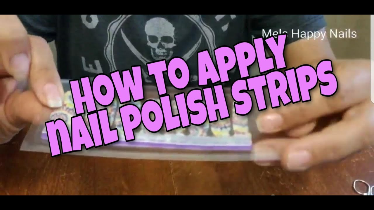 How to apply Color Street nails - YouTube