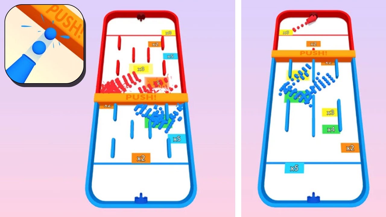 Push balls! Gameplay Walkthrough (IOS) | Snack Game - YouTube
