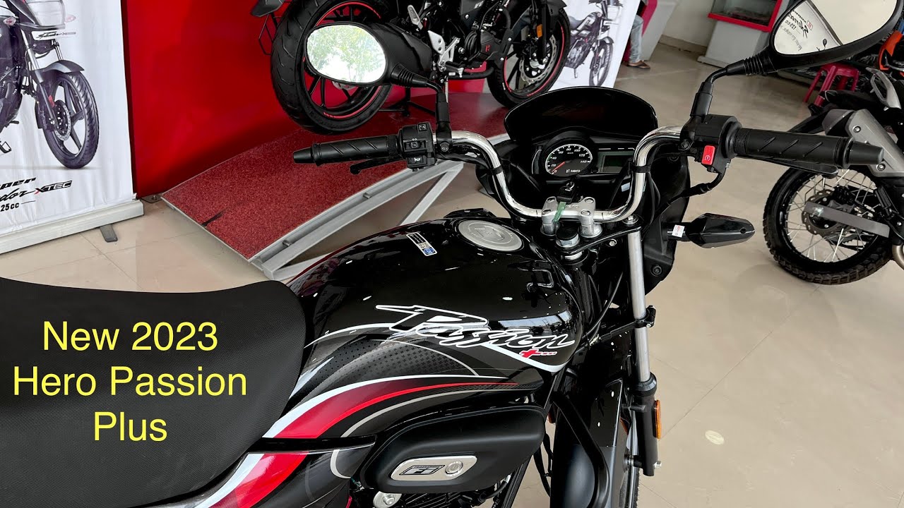 New 2023 Hero Passion Plus Launched On Road Price Mileage Feature