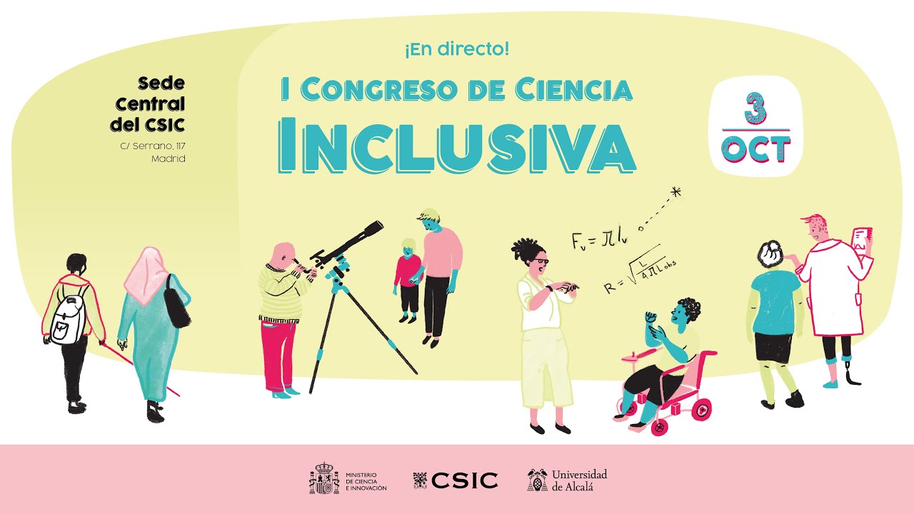 I Congreso de Ciencia Inclusiva del CSIC (03/10/2022) - YouTube