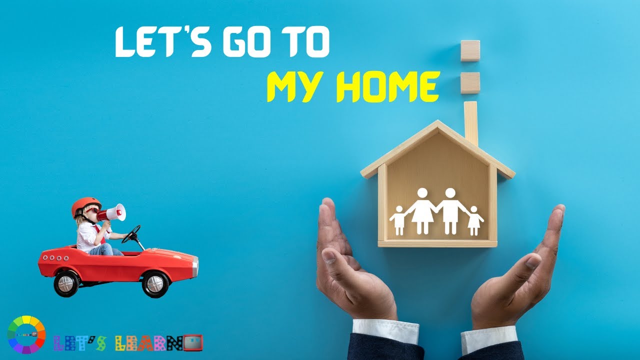 Parts of the House | My Home | Let’s Go to my Home | Home tour for Kids ...