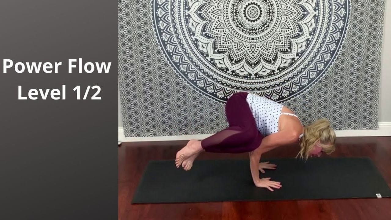 A Power Yoga Flow for Level 1/2/ Yoga Vinyasa Flow - YouTube