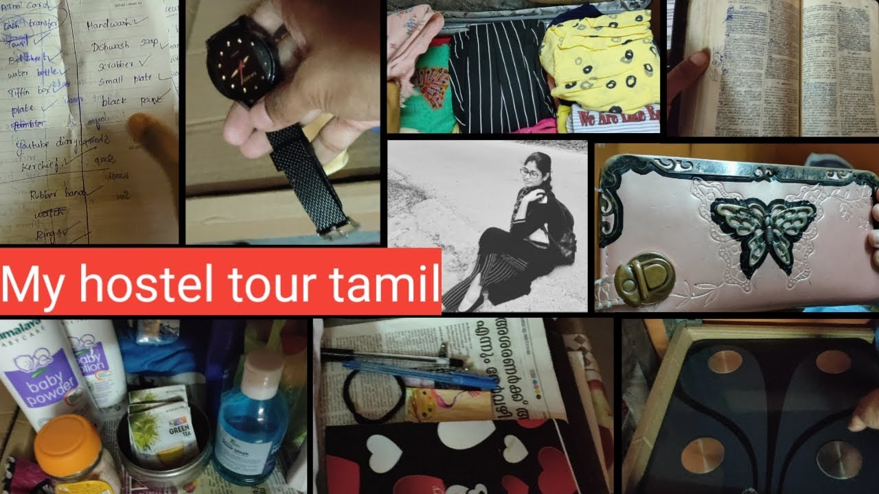My Kerala hostel tour | hostel series part 2 | hostel organization tips ...