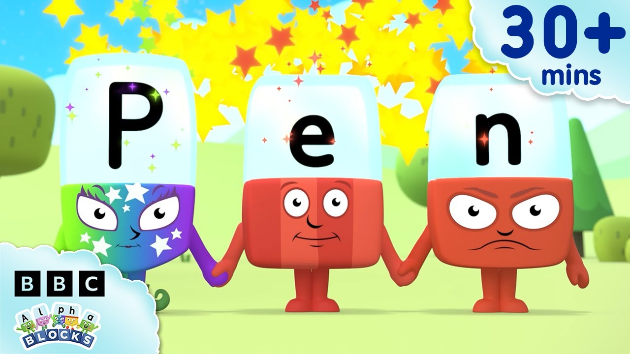 Spelling Cartoons For Kids | ABCDE | Learn to Read and Spell ...