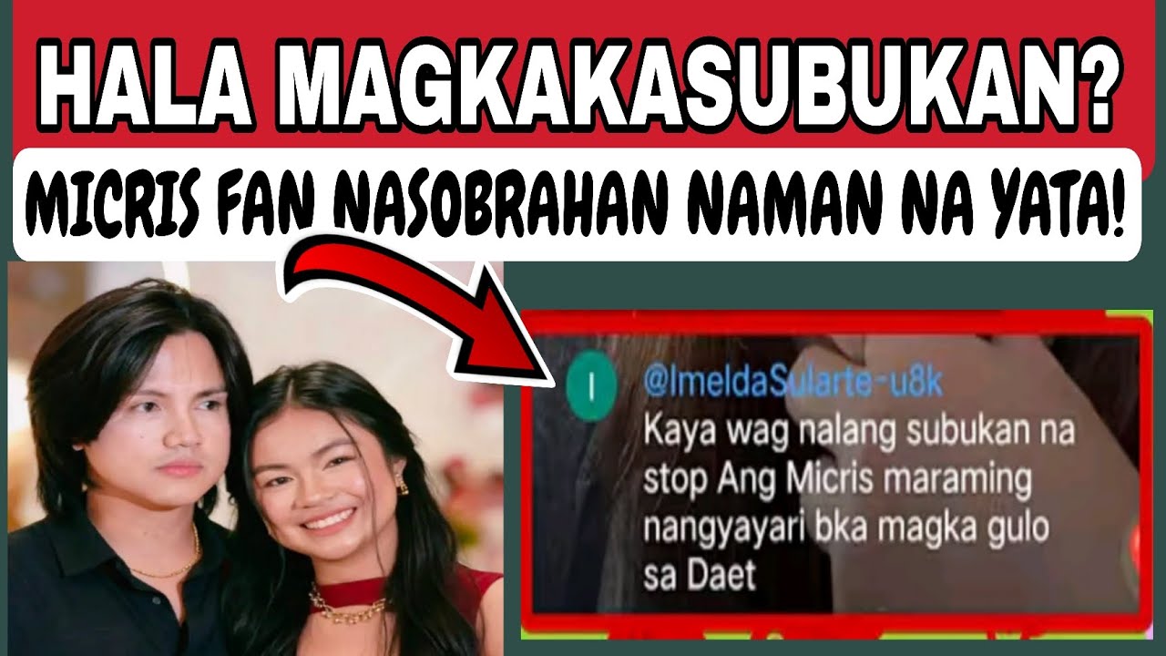 MAGHAHALO DAW ANG BALAT SA TINALUPAN KUNG ITITIGIL NA ANG MICRIS TANDEM ...