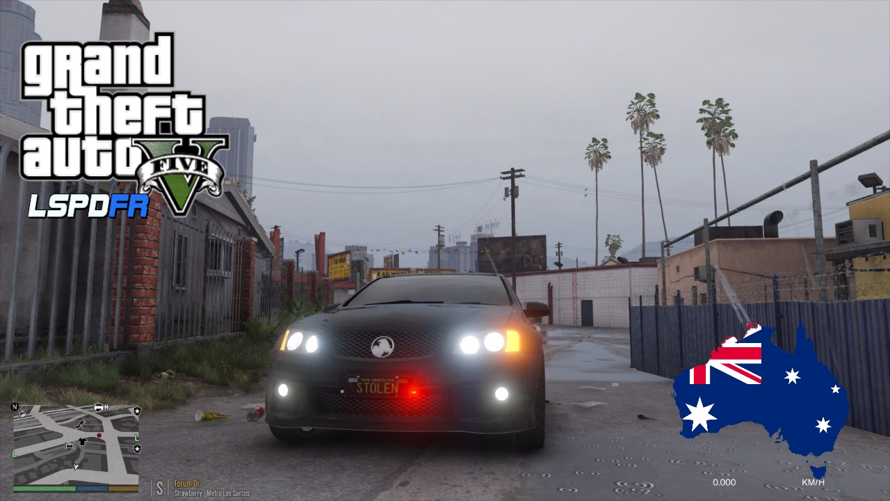 GTA 5 Police Roleplay - LSPDFR Australia: Unmarked VE Commodore Patrol ...