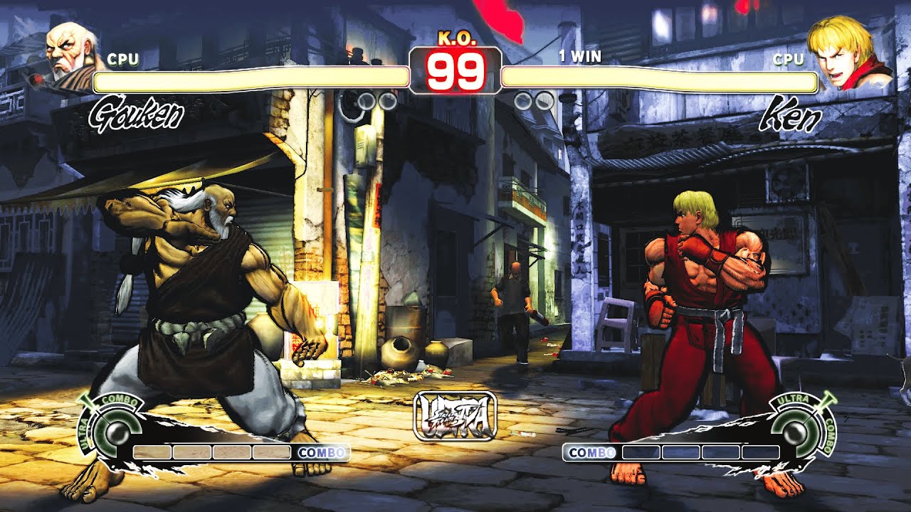 Gouken vs Ken (Hardest ) Street Fighter 4. - YouTube