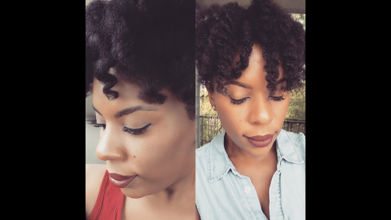 6 week | Individual Eyelash Extension | 4C NATURAL Hair - YouTube