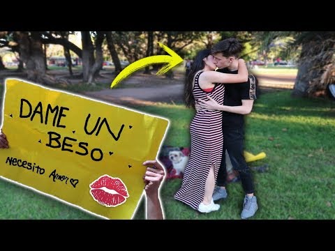 DAME UN BESO NECESITO AMOR