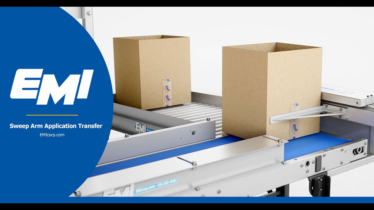 Sweep Arm Transfer Application - YouTube