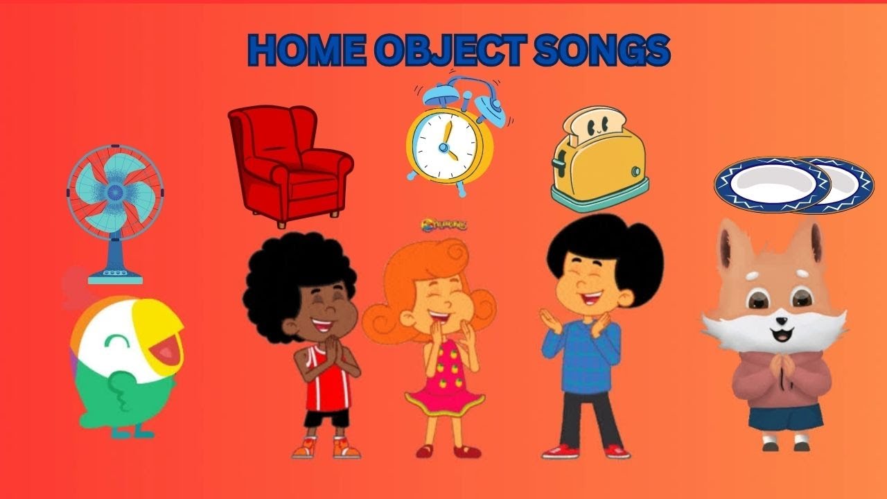 Kids Learn Home Object Song || Meemaa kids - YouTube