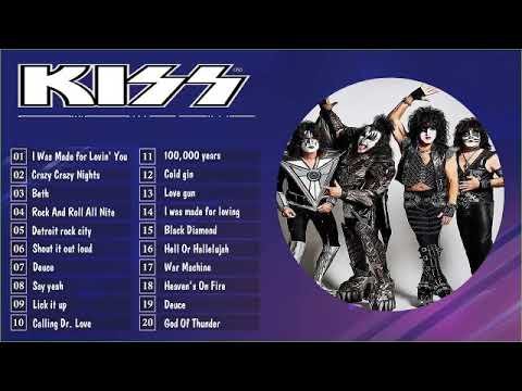 Kiss Greatest Hits Full Album - Best Of Kiss Playlist 2020 - YouTube