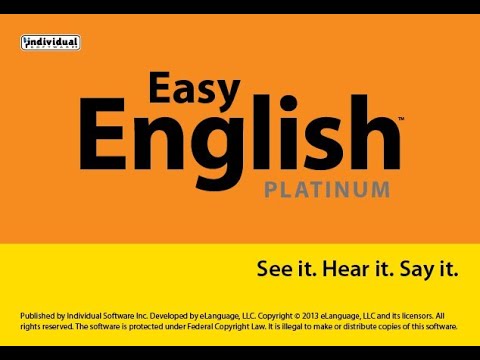 Easy English Software video tutorial and demo class. - YouTube
