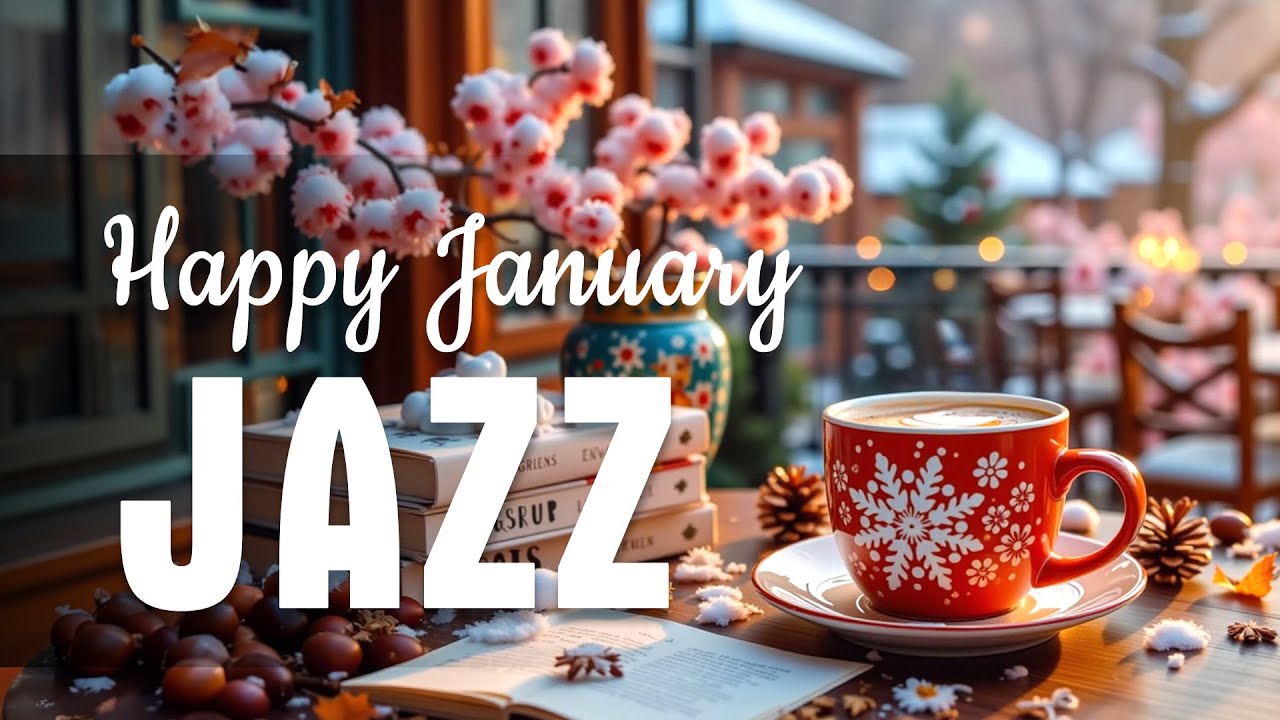 Happy January Jazz ☕ Relaxing Jazz Instrumental Music and Lightly Bossa ...