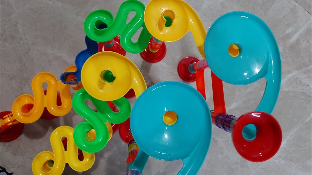 Marble Run Amazing colorful satisfying - YouTube