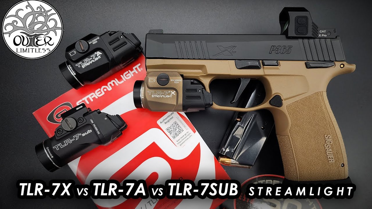 BUT WHY Streamlight TLR 7x Vs TLR 7A Vs TLR 7Sub YouTube