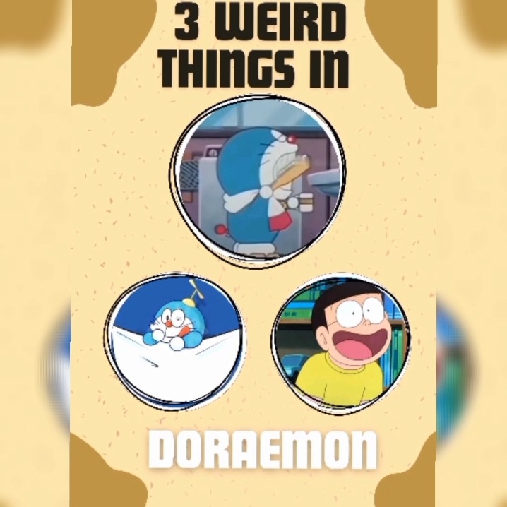 3 Weird Things In Doraemon #shorts#doraemon - YouTube
