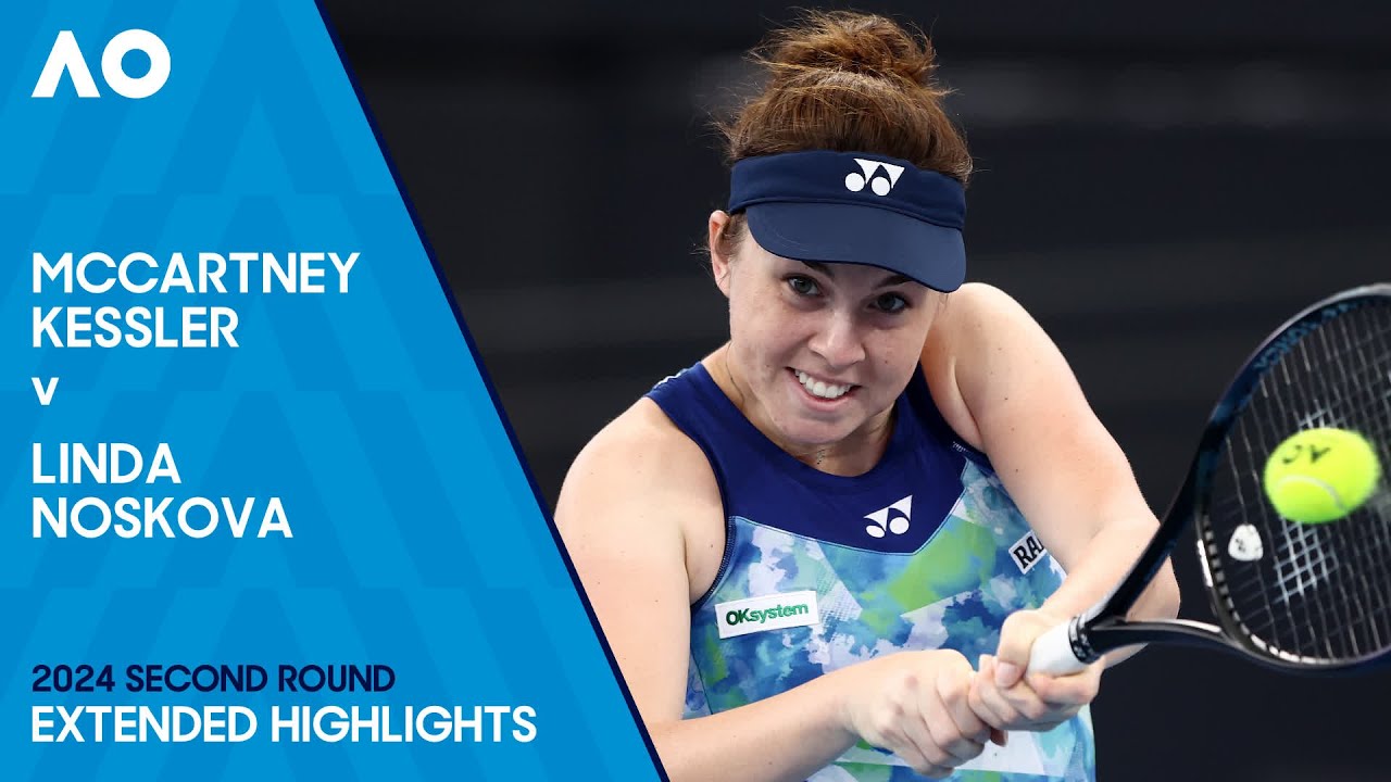 McCartney Kessler v Linda Noskova Extended Highlights | Australian Open ...