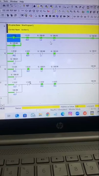 INTERLOCKING MANUAL MENGGUNAKAN CX PROGRAMMER #plc_programming #plc ...