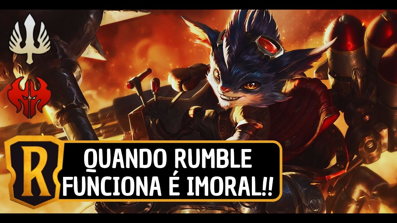 O MELHOR DECK DE RUMBLE 🤖 - Legends of Runeterra - YouTube