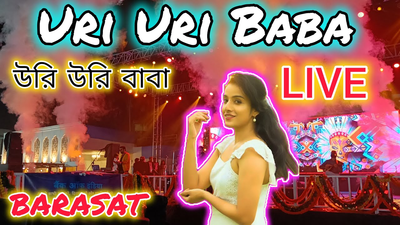 URI URI BABA || USHA UTHUP SONG || JHUMA COVER AT BARASAT #live # ...