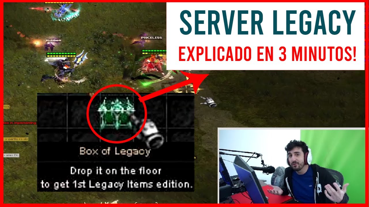 LEGACY... TODO LO QUE NECESITAS SABER EN 3 MINUTOS!!! - YouTube