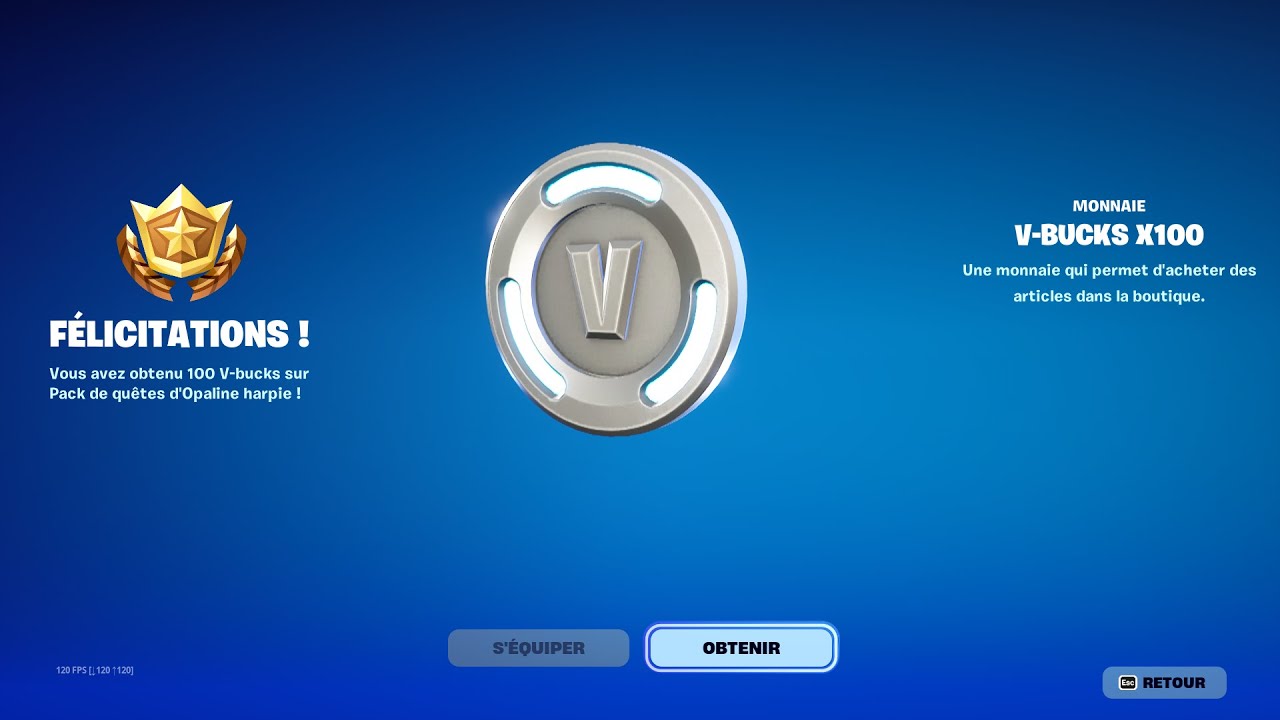 Comment Débloquer les 1 000 V-BUCKS du Pack étoile Hurlante SKIN ...