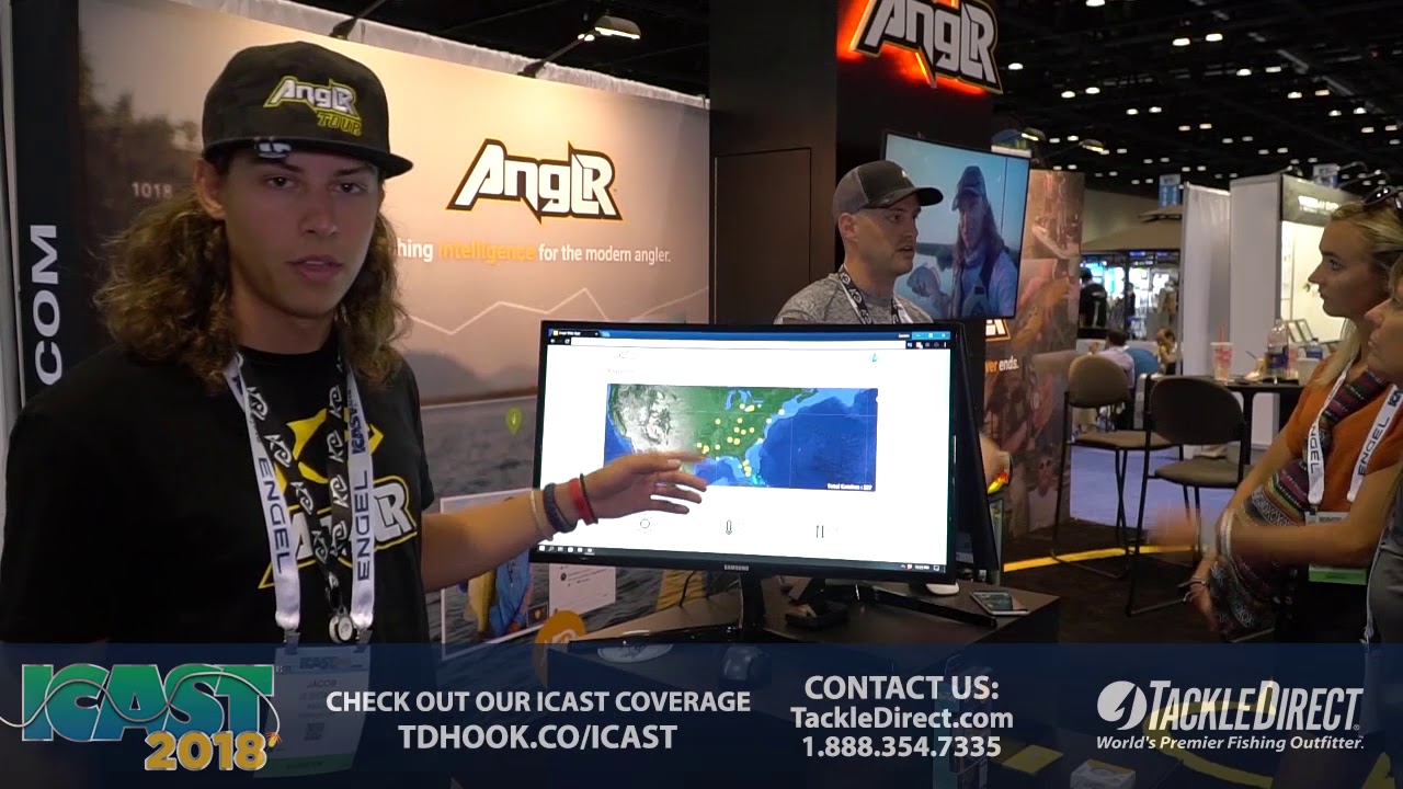 Anglr Web App at ICAST 2018 - YouTube