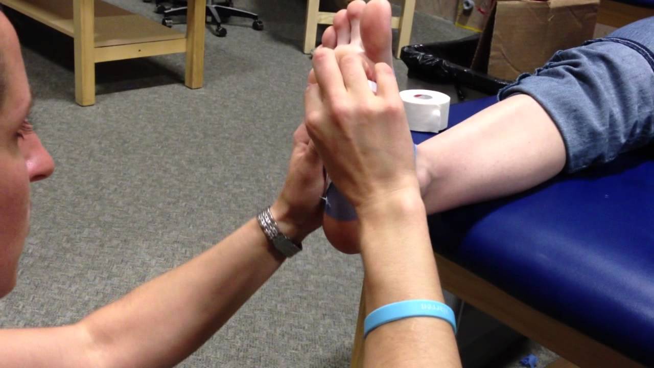 KINE 121 - #3B Arch Taping (Tear Drop) - YouTube