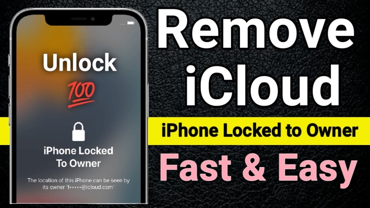 iPhone Locked To Owner How To Remove iCloud Activation Lock || Fast ...