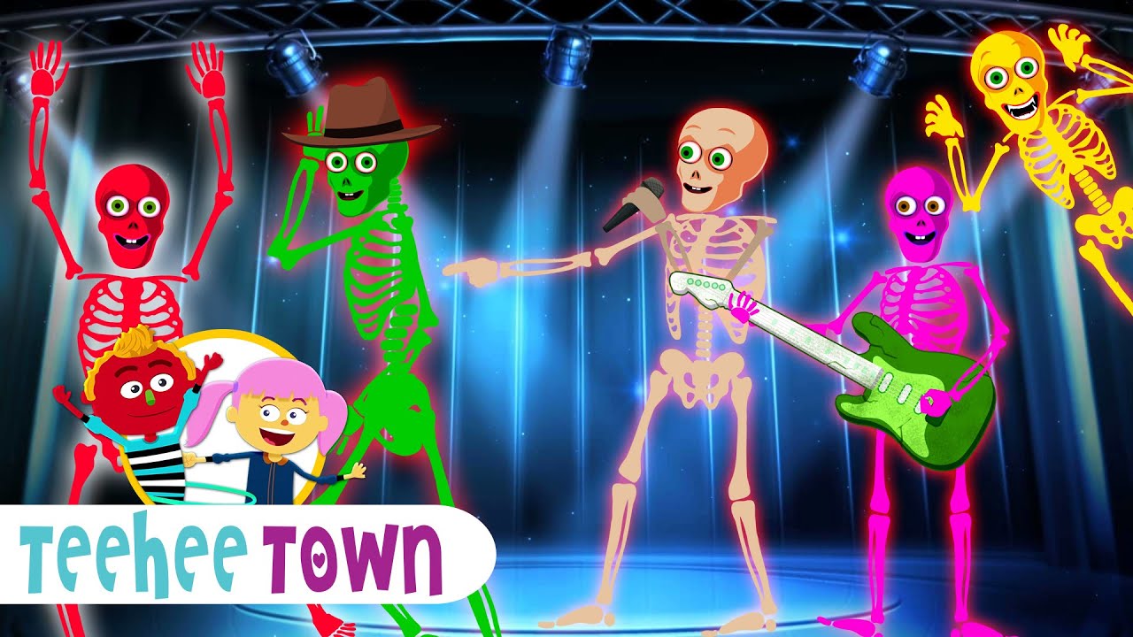 Halloween Skeletons Concert - If You're Happy & You Know It!! | Spooky ...