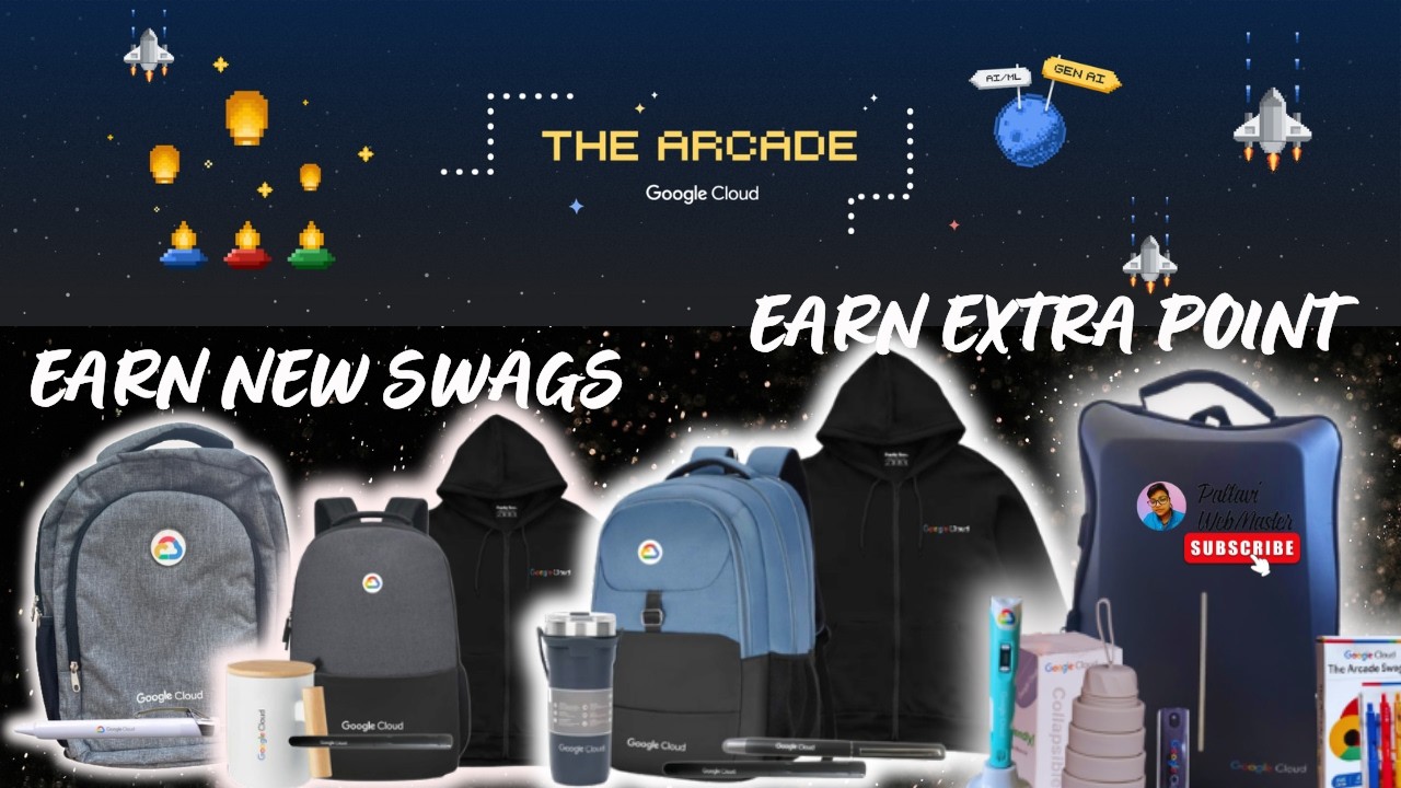 Google Cloud Arcade 2024: Claim FREE Swags & Earn Extra Points with ...
