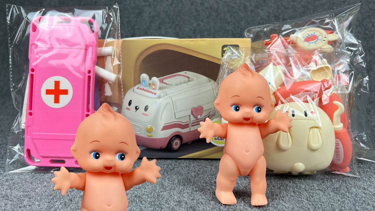 12 Minute Satisfying Unboxing of Ambulance & Medical Toy Set | ASMR Toy ...