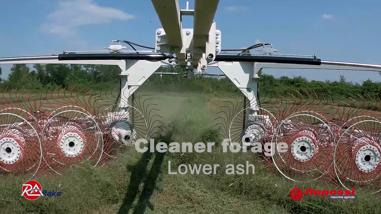 The new double wheel rake: cleaner yield and high speed with RA-Rake ...