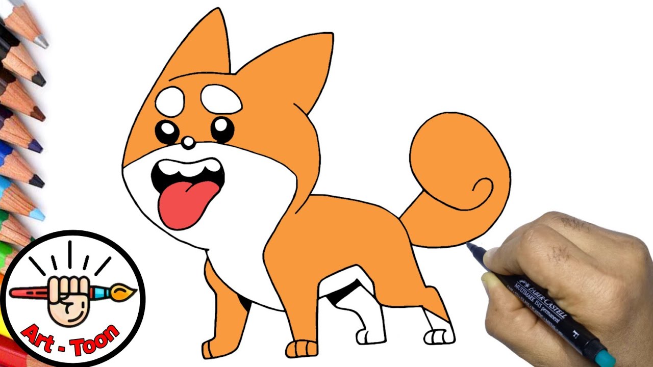 how to draw Bao Bao from Moa Mao heroes of pure heart step by step easy ...