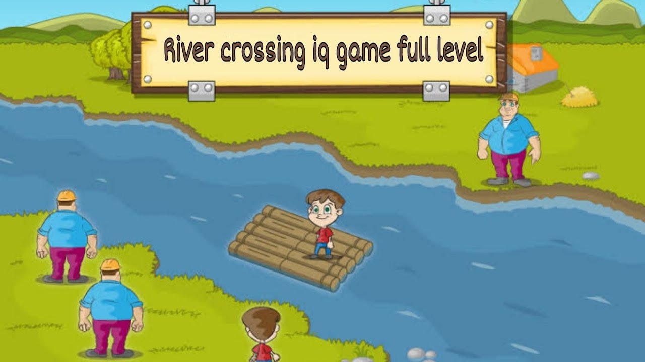 River crossing IQ game level 1-20 - YouTube