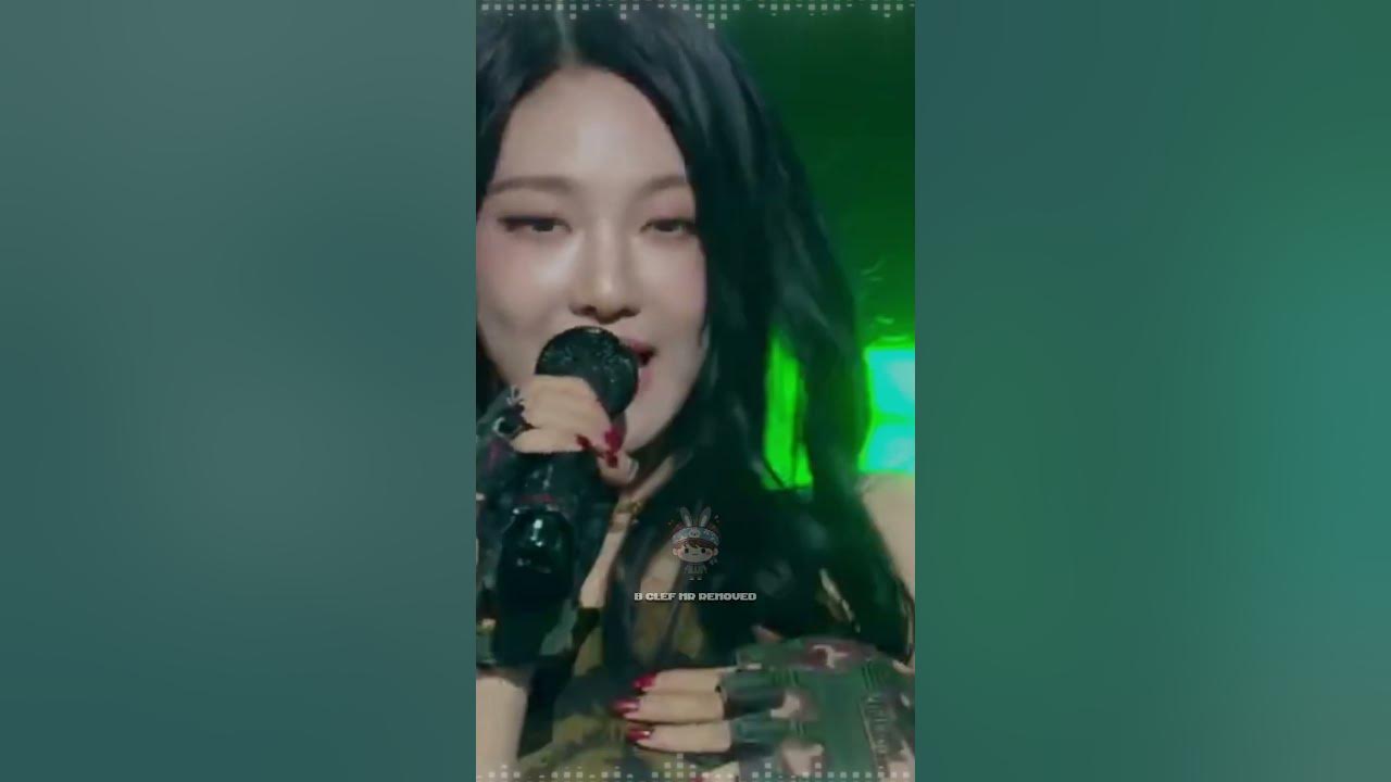 LIVE MR REMOVED | aespa - Whiplash [더 시즌즈-이영지의 레인보우] | KBS 241101 방송 - YouTube