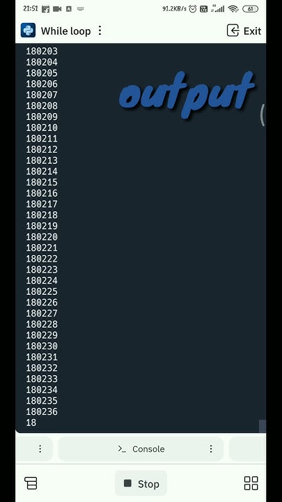 Infinite while loop (python) || - YouTube