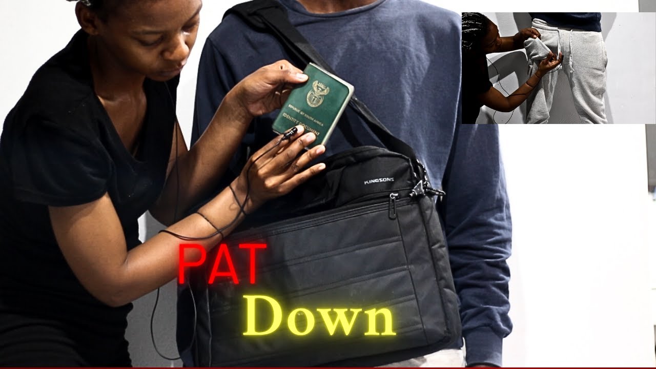 ASMR Fast & Aggressive Full Body TSA Pat Down | Unintentional - YouTube