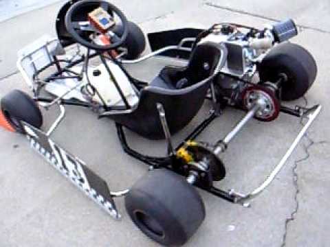 This Old Kart original bodywork and new clone motor - YouTube