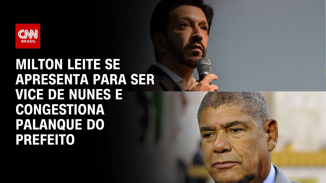 Milton Leite se apresenta para ser vice de Nunes e congestiona palanque ...