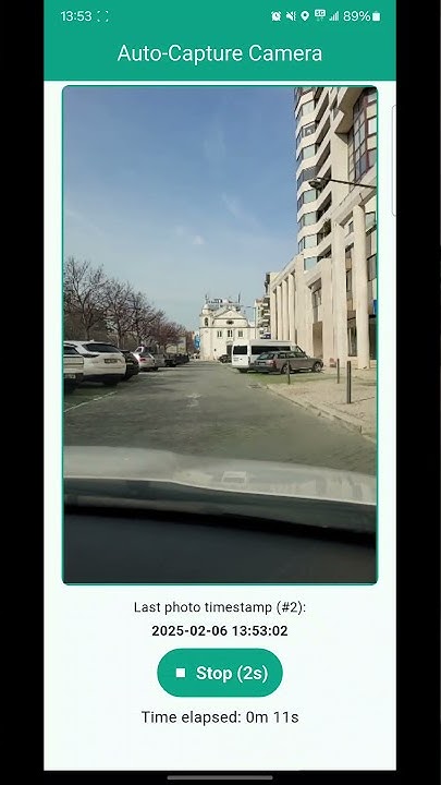 Vision Object Detection app capturing GPS photos and making object detection with a generic AI ...